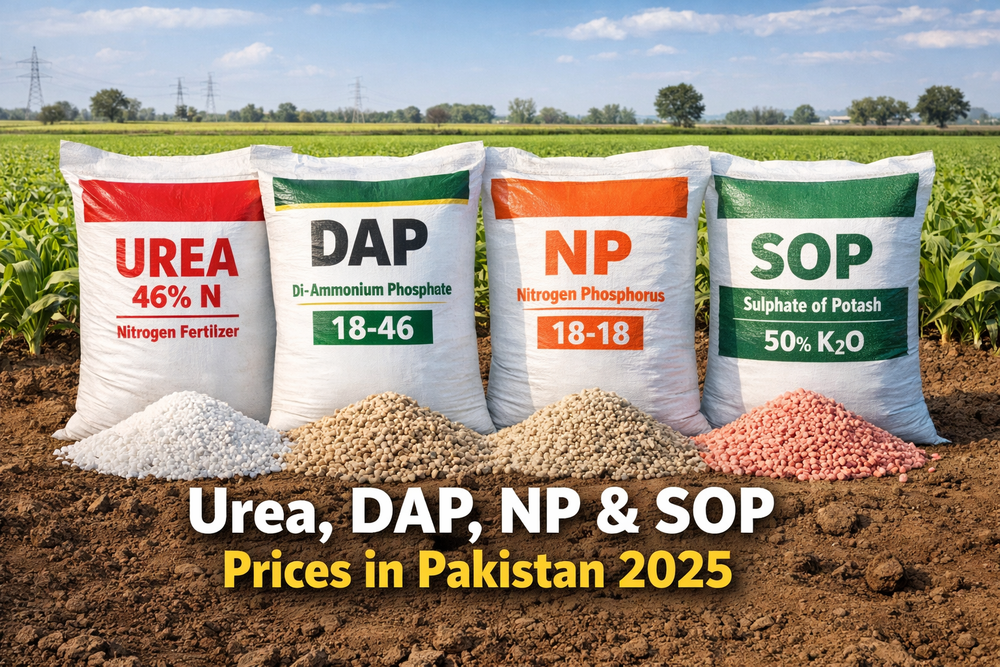 Urea, DAP, NP & SOP Prices in Pakistan 2025 | Fertilizer Price Guide ...