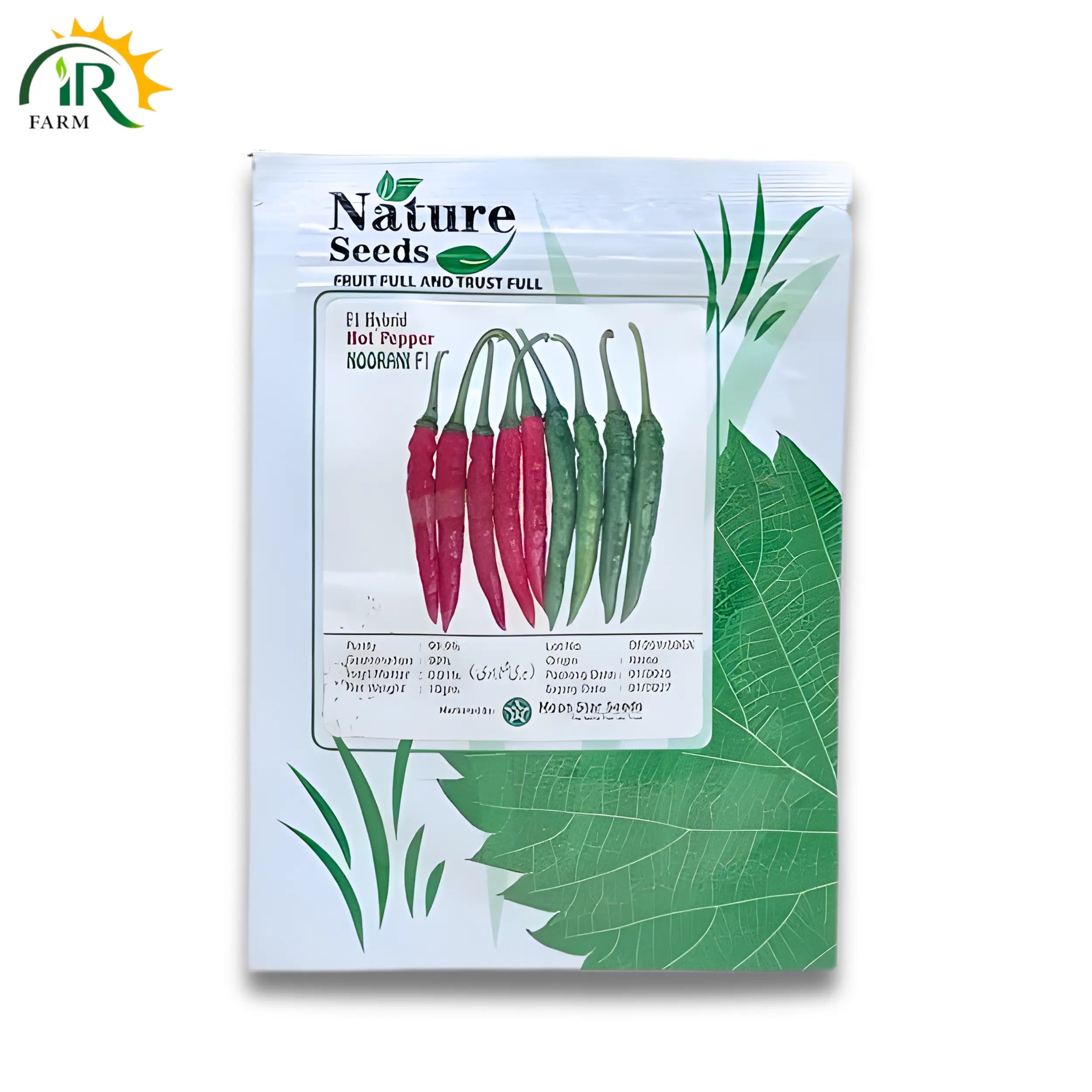 Chilli Noorani F1 Hybrid Hot Pepper Seeds – High Quality Mirch Beej ...